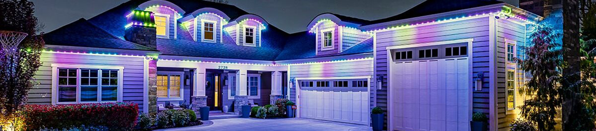 Permanent Lighting in Charlotte, North Carolina - Humbug Holiday Lighting